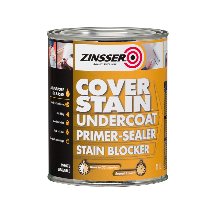 Zinsser Cover-Stain? Oil-Based Primer 1L - Inspirations Paint