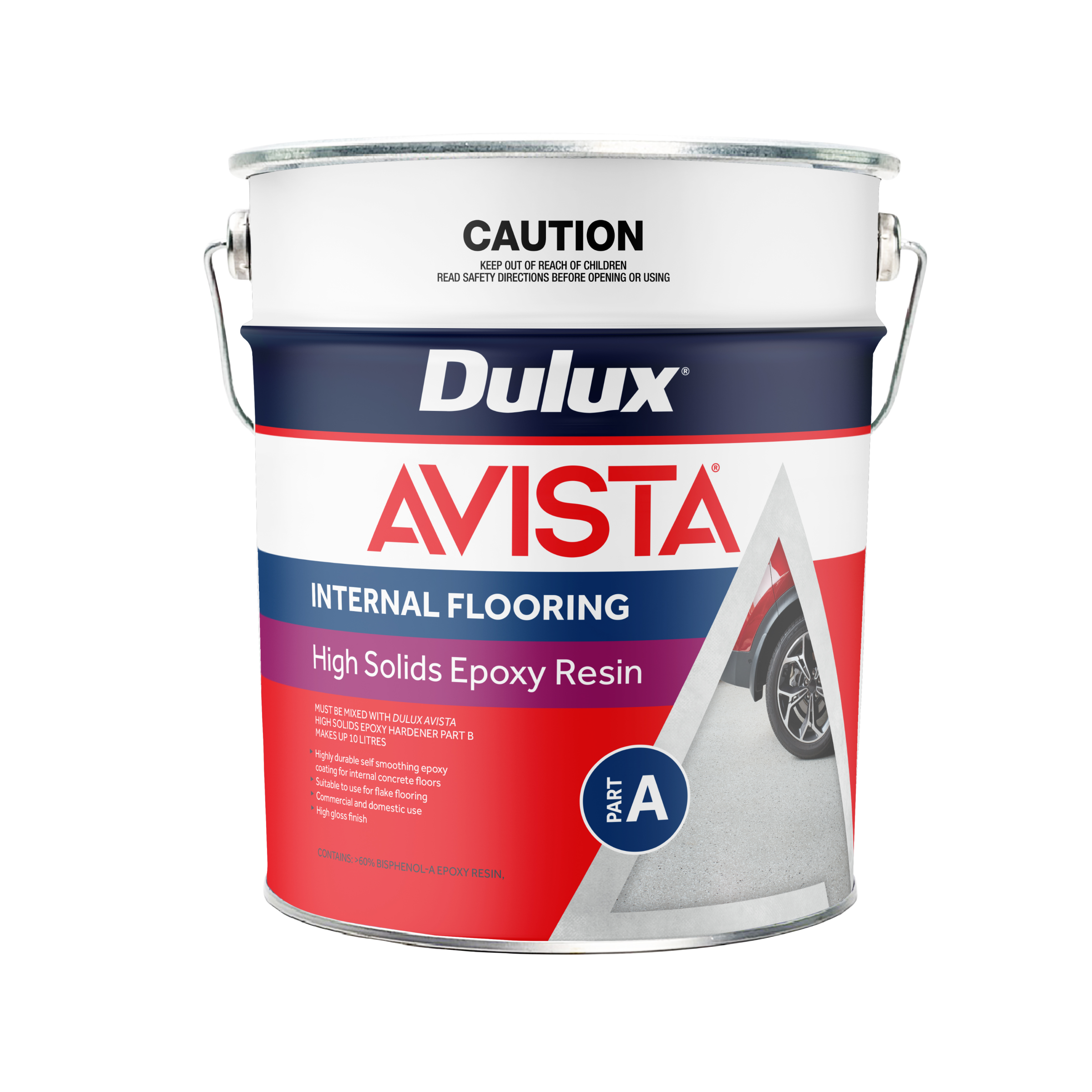 Dulux Avista Epoxy Part A Resin 6L - Inspirations Paint