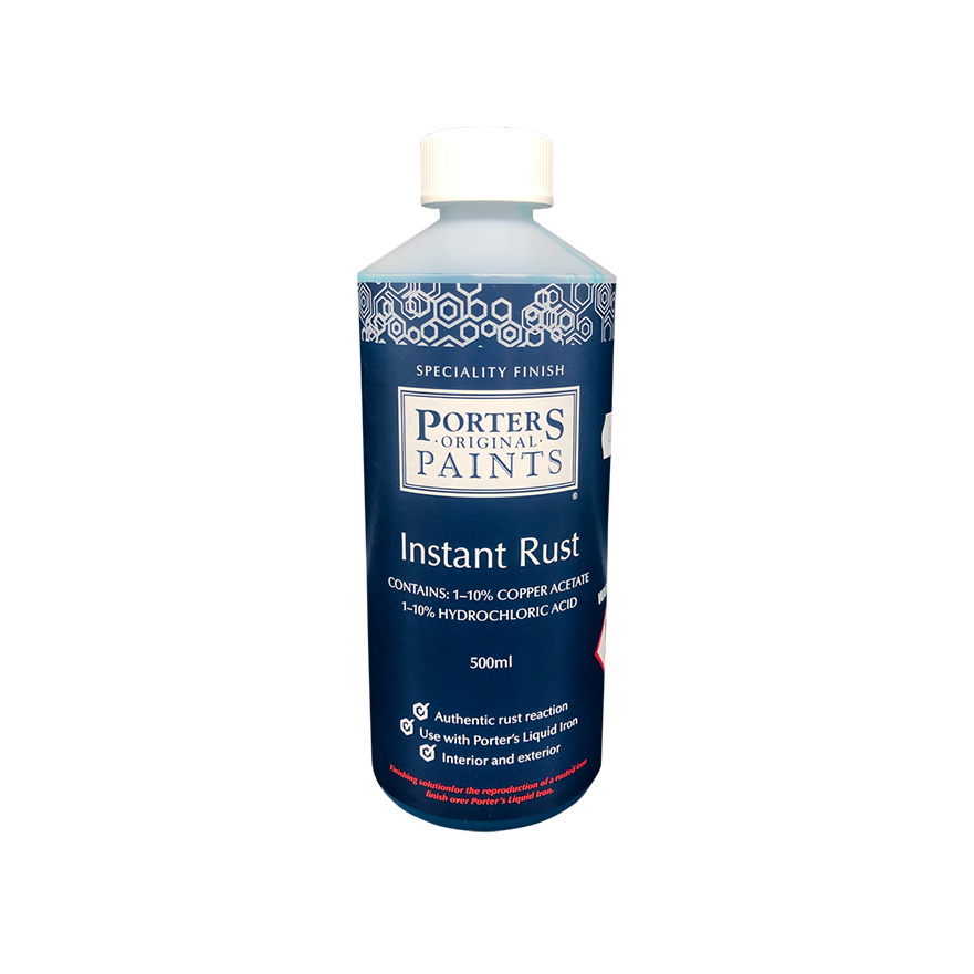 Porter's Paints Instant Rust 1L - Inspirations Paint
