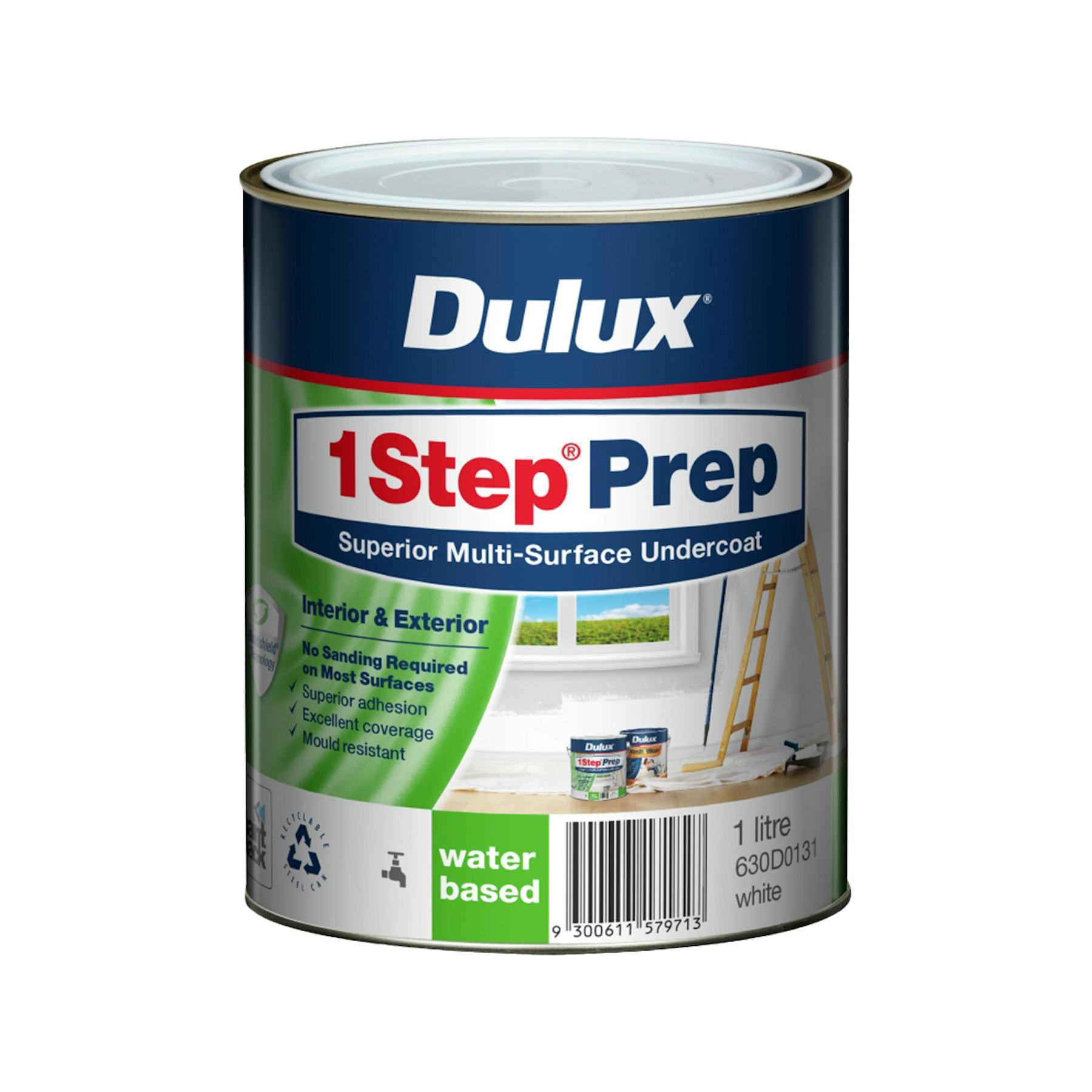 Dulux 1Step Prep Water Based Primer, Sealer & Undercoat 1L ... Dulux 1Step Prep Water Based Primer, Sealer & Undercoat 1L ...