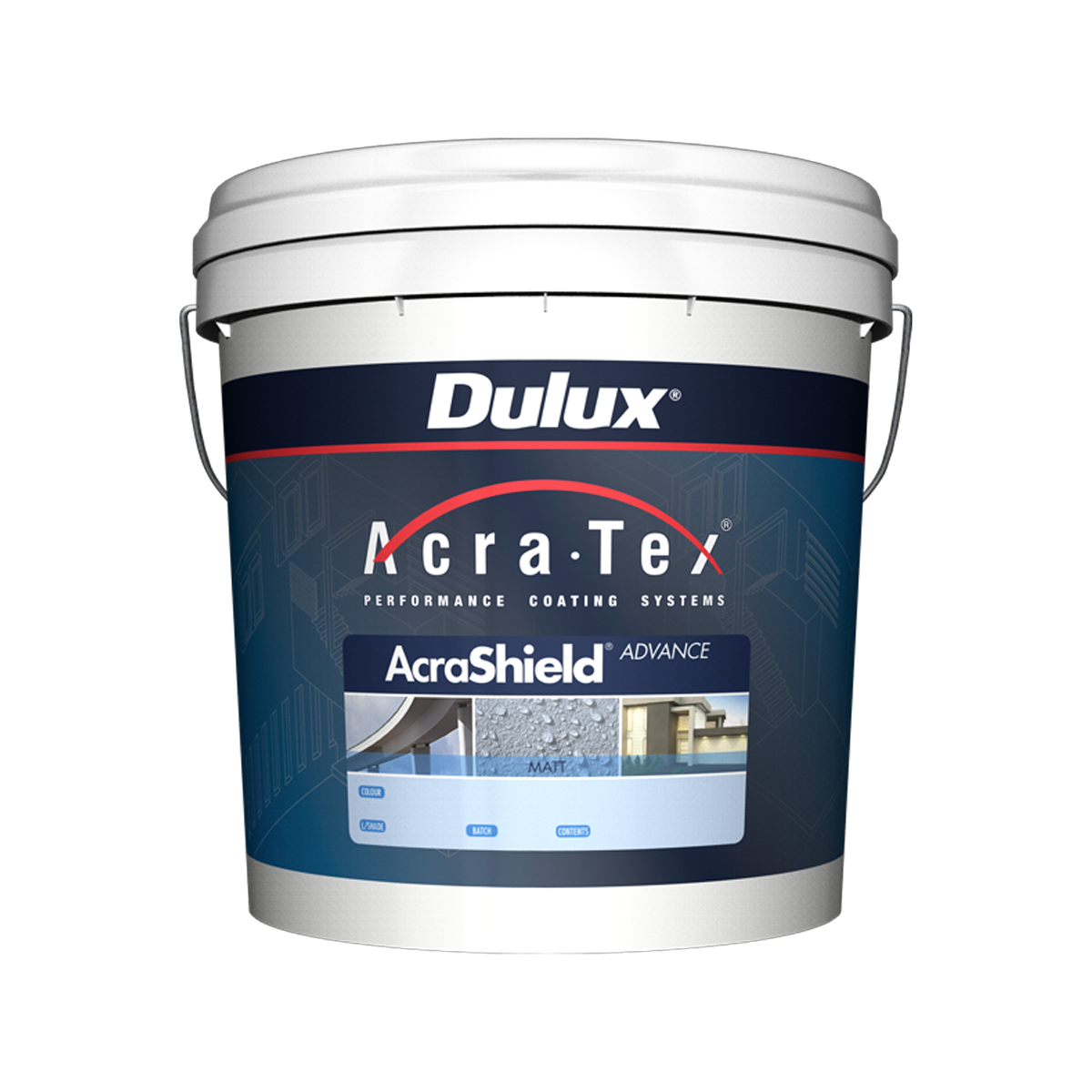 Dulux AcraTex AcraShield Advance Matt Vivid White 15L - Inspirations Paint