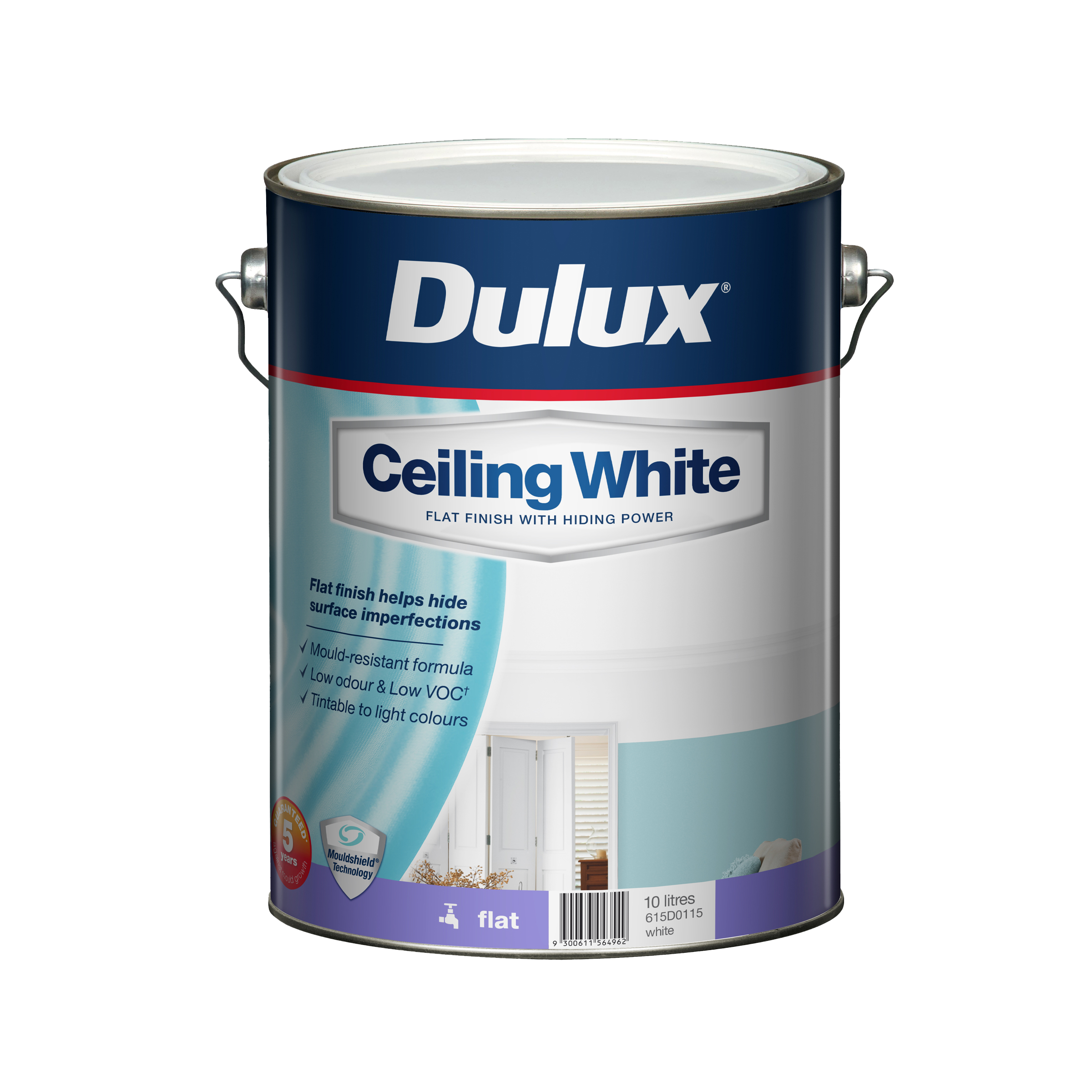 Dulux Ceiling White 10L - Inspirations Paint