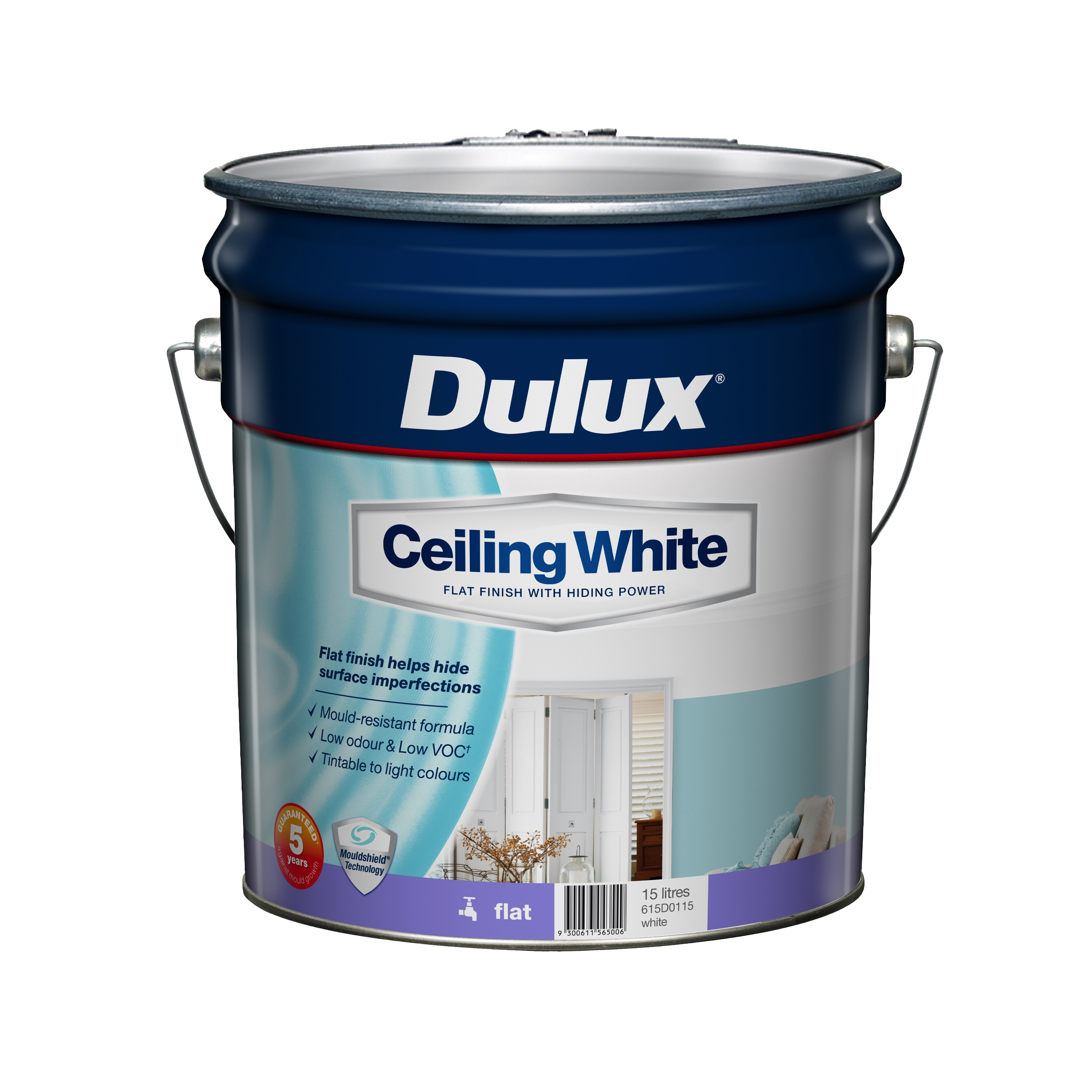 Dulux Ceiling White 15L - Inspirations Paint