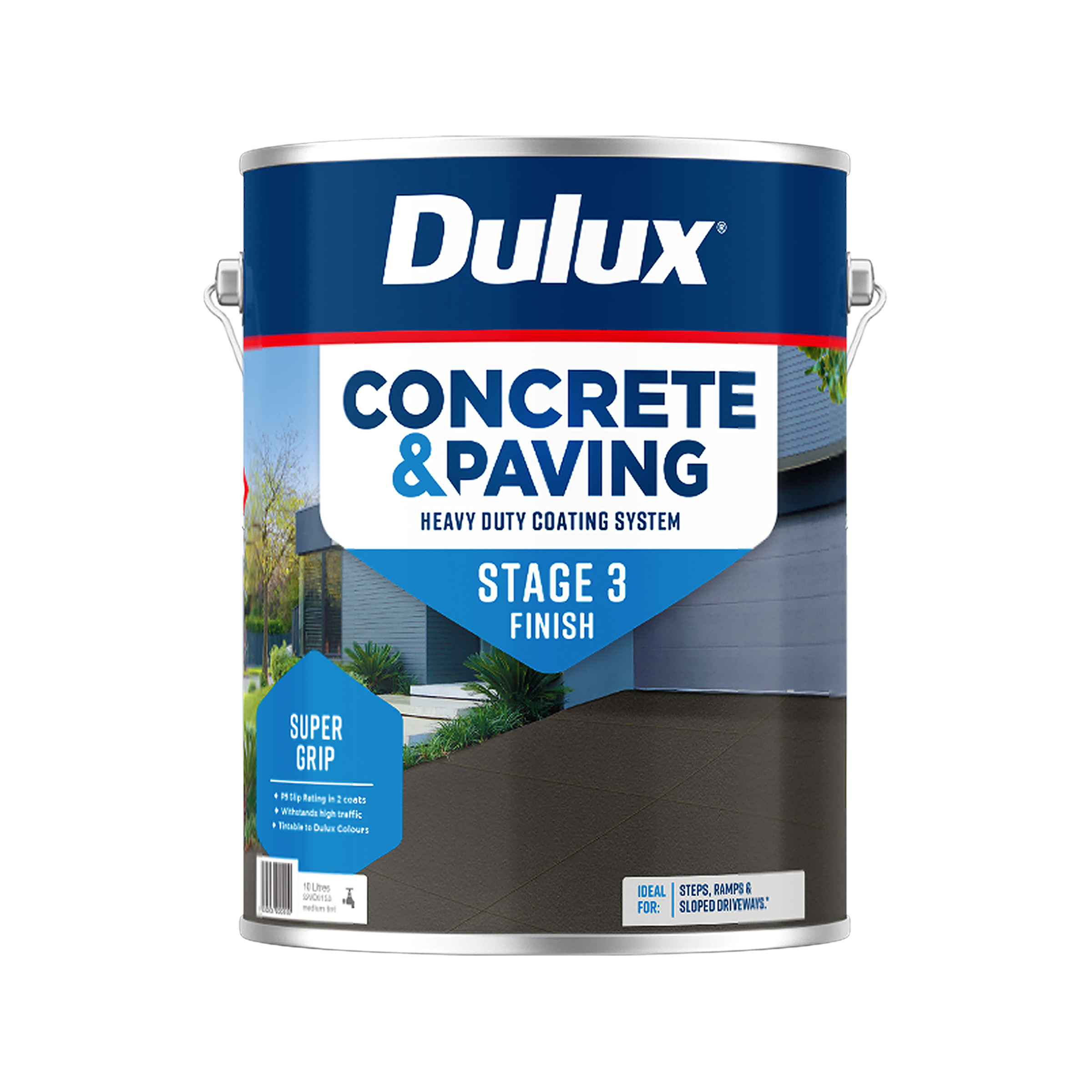Dulux Concrete & Paving Super Grip Medium 10L - Inspirations Paint